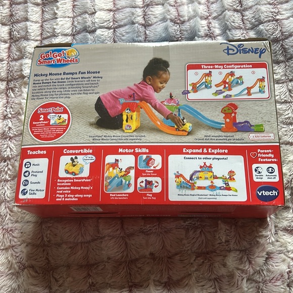 Disney | Toys | Disney Vtech Gogo Smart Wheels Mickey Mouse Ramps Fun ...